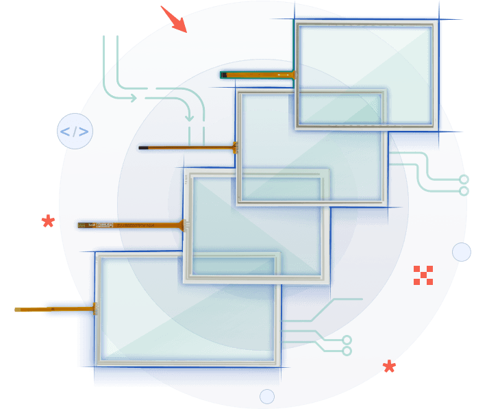 TACTEK - Touch Screen | Membrane Keypad | Case | Display Repair Spare ...
