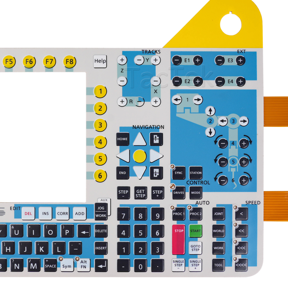 Membrane Keypad for ABB IGM K5 IGMK5 Teach Pendant Repair Switch ...