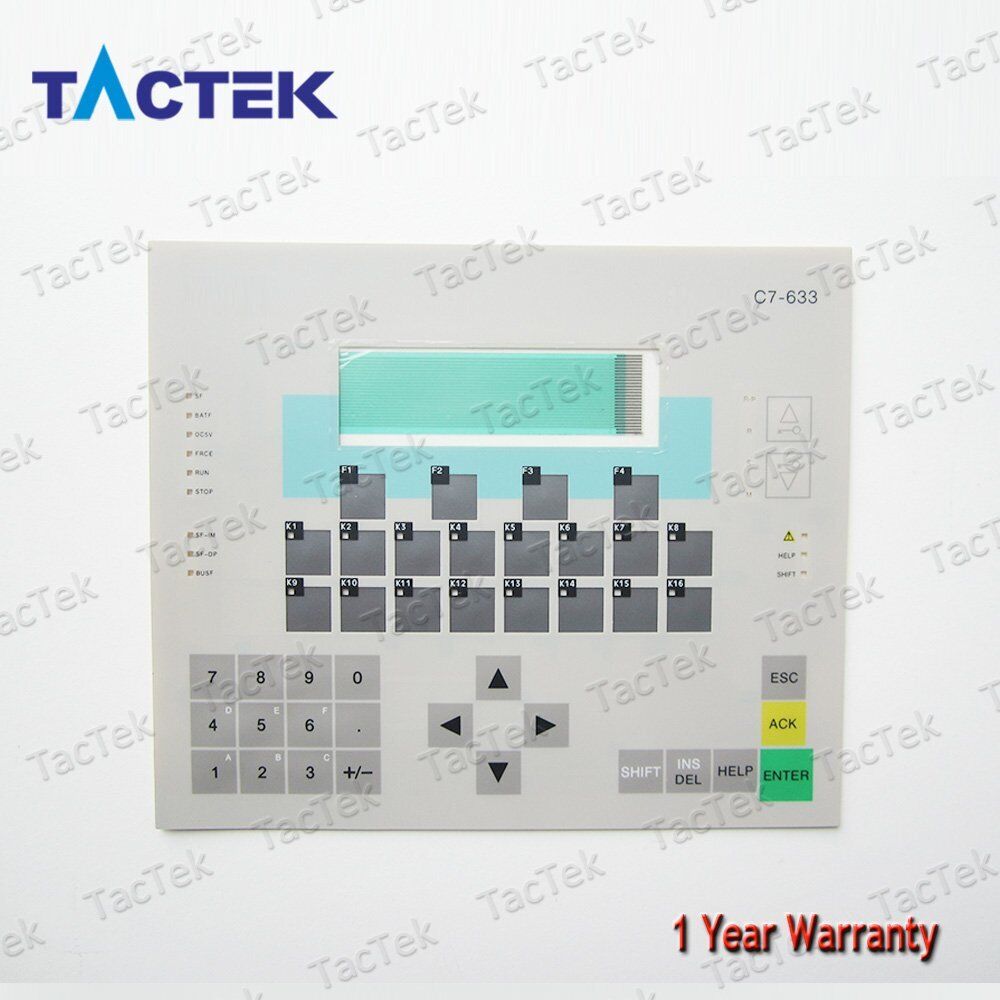 Membrane Keypad Switch Keyboard for 6ES7633-1DF02-0AE3 C7-633 - Touch ...