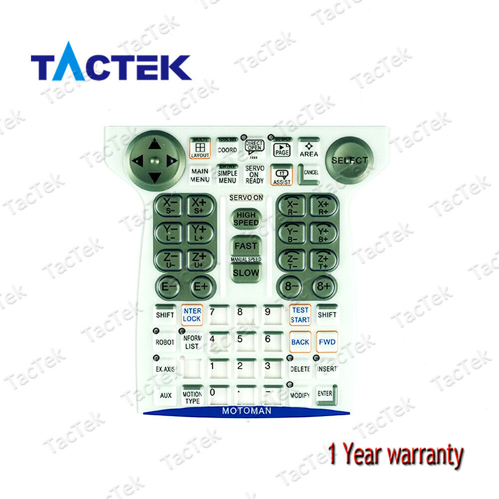 Membrane film Keysheet for Yaskawa Motoman Teach Pendant JZRCR-YPP03-1 ...